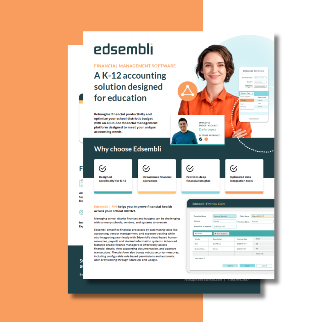 Datasheet for Edsembli | FIN - Edsembli