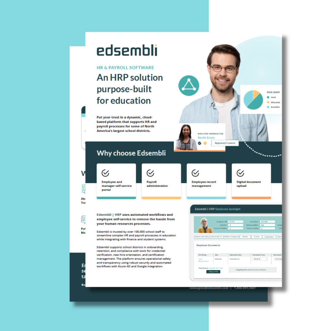 Datasheet for Edsembli | HRP - Edsembli