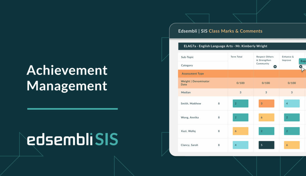 Streamlined Grading & Assessments for K-12 | Edsembli SIS