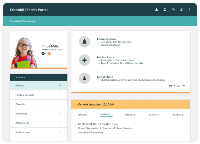 Family Portal Edsembli