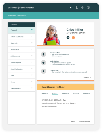 Family Portal | Edsembli